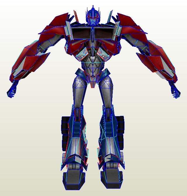 TFP Game Optimus Prime by PapercraftKing on DeviantArt