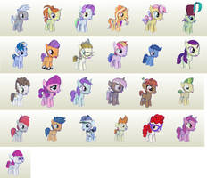My Little Pony FIM 3D Models by PapercraftKing on DeviantArt