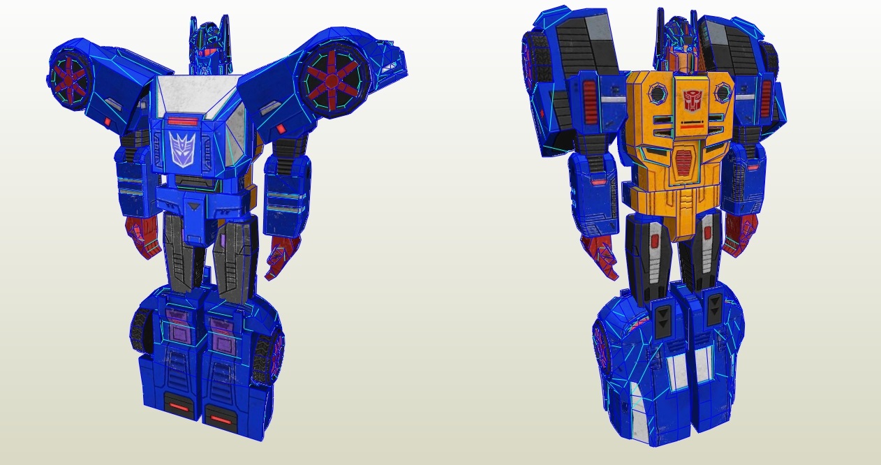 Transformers Earth Wars Pack 19 by PapercraftKing on DeviantArt