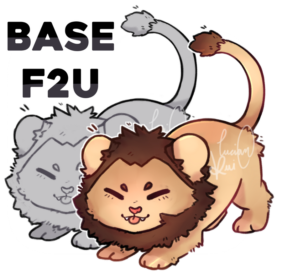 [F2U] Lion Base by LucianruiAdopts on DeviantArt