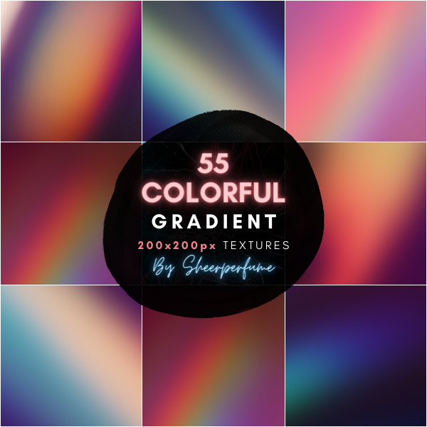 55 Free Colorful Gradient Textures Pack by sheerperfume on DeviantArt