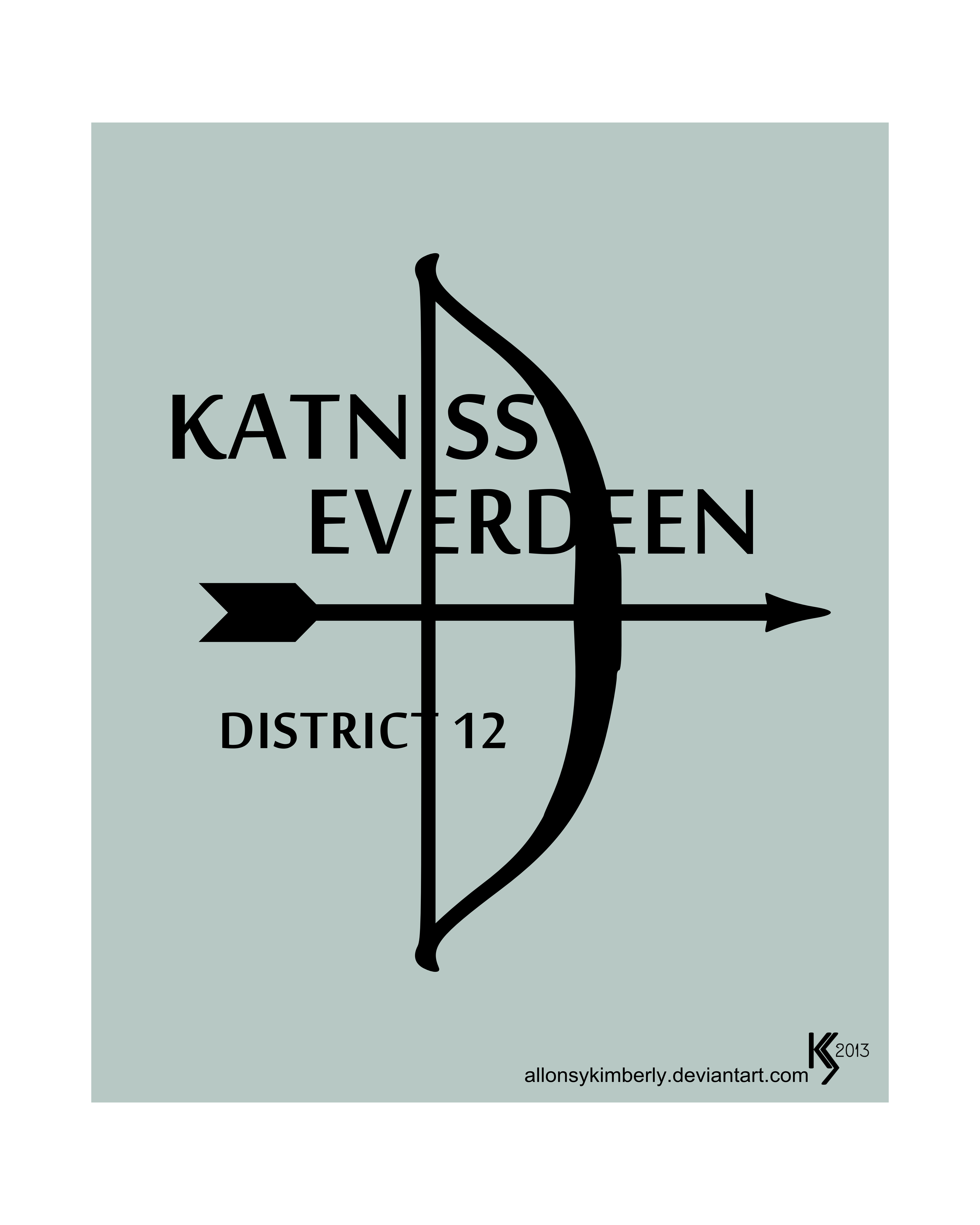 Katniss Everdeen Catching Fire Victor Poster by allonsykimberly on ...