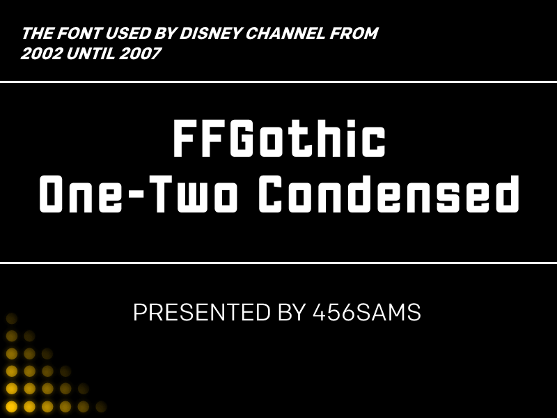 A Disney Channel Font from 2002 by lukesamsthesecond on DeviantArt