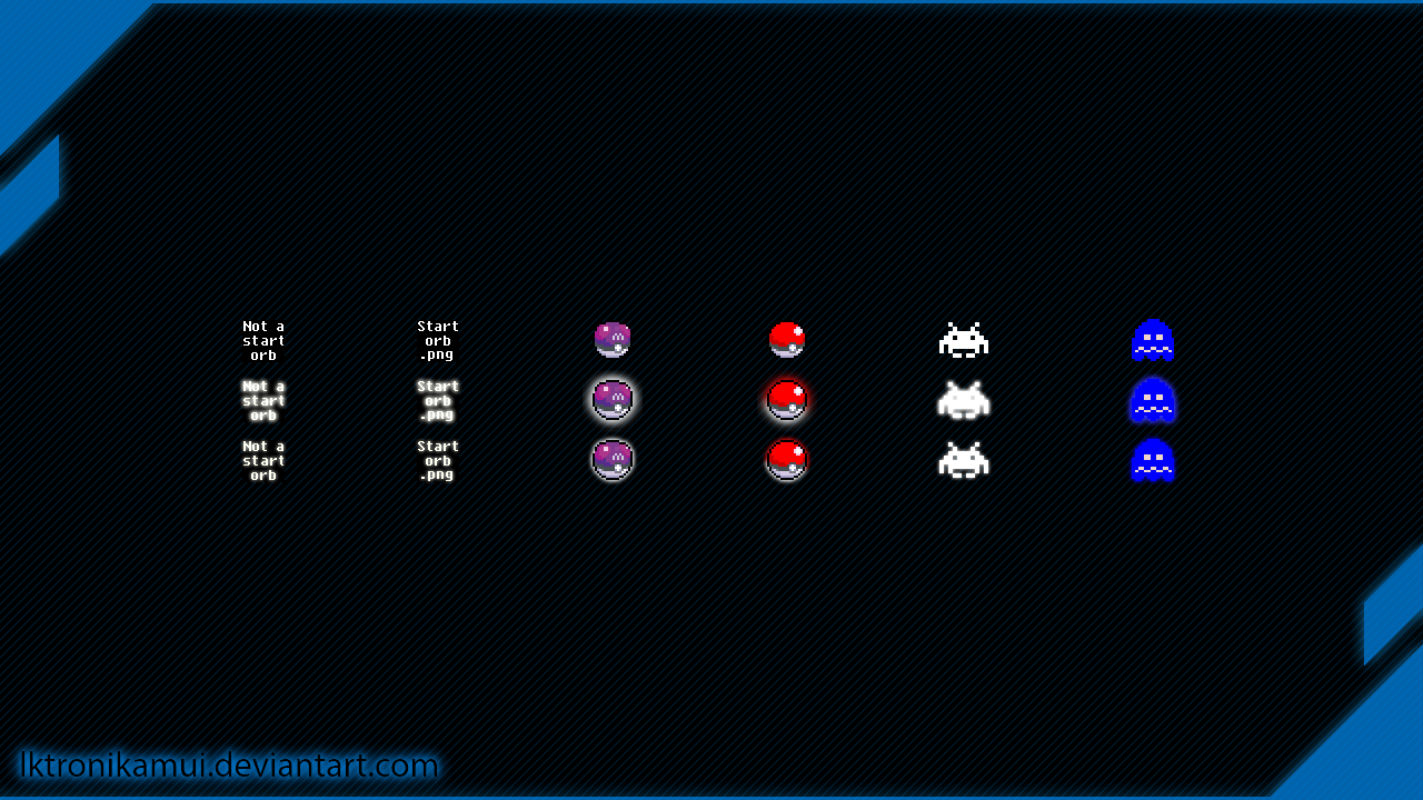 Videogames + Stuff Windows 7 Orbs by Lktronikamui on DeviantArt