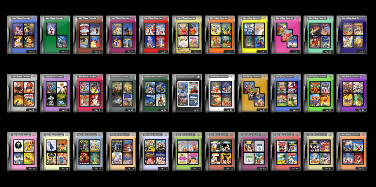 33 Disney DVD Icons by GhostEye2010 on DeviantArt