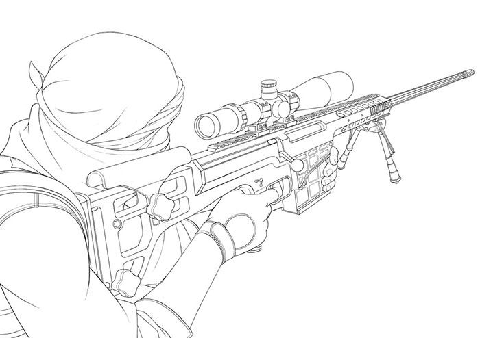 Sniper Timelapse by Kifir on DeviantArt