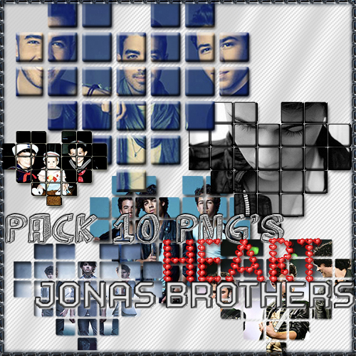 Pack 10 PNG'S Heart Jonas Brothers by PleaseJoeBeMine on DeviantArt