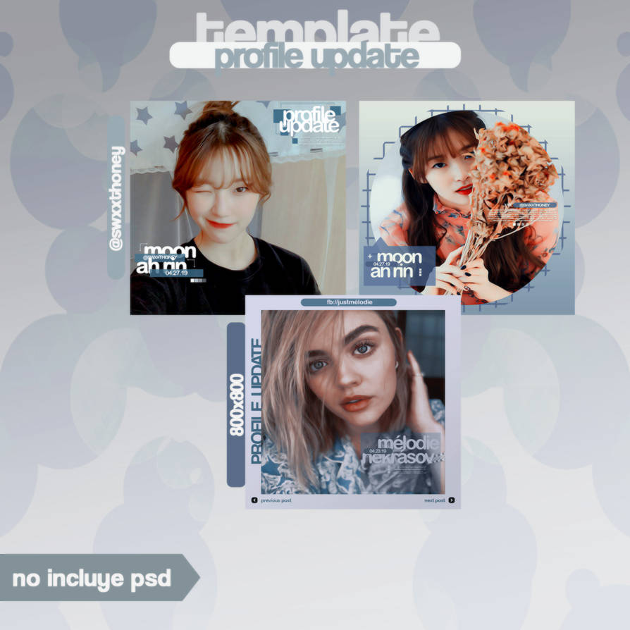 Template Profile Update swxxthoney by swxxthoney on DeviantArt