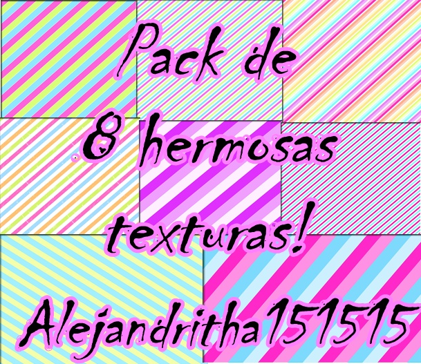 Pack de 8 hermosas Texturas! by Alejandritha151515 on DeviantArt