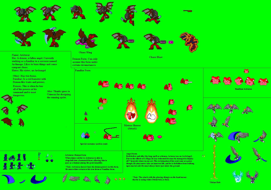 Newest Demon Sprites by archmage on DeviantArt