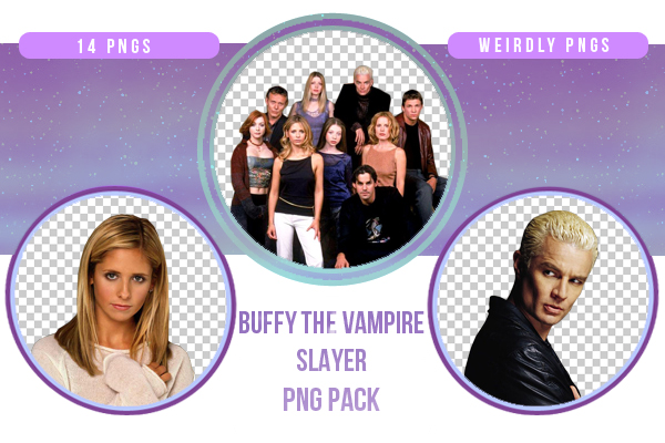 Buffy the Vampire Slayer PNG Pack by Weirdly-PNGS on DeviantArt