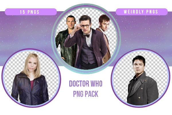Doctor Who PNG Pack by Weirdly-PNGS on DeviantArt