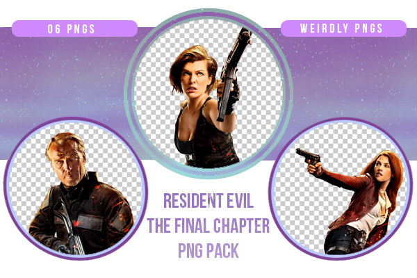 Resident Evil The Final Chapter PNG Pack by Weirdly-PNGS on DeviantArt