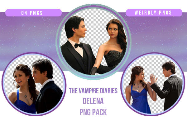 The Vampire Diaries Delena PNG Pack by Weirdly-PNGS on DeviantArt