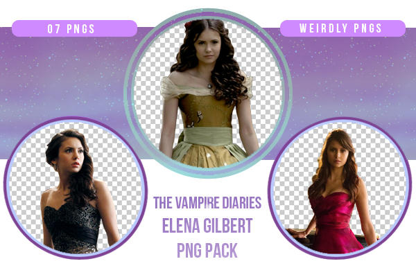 The Vampire Diaries Elena Gilbert PNG Pack by Weirdly-PNGS on DeviantArt