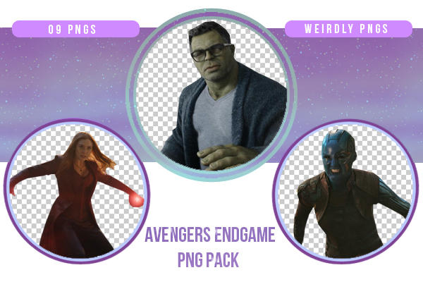 Avengers Endgame PNG Pack by Weirdly-PNGS on DeviantArt