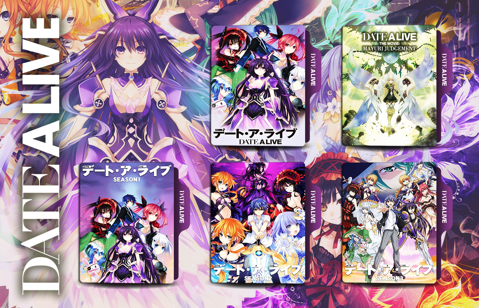 Date A Live Folder Pack by BEXANAO on DeviantArt