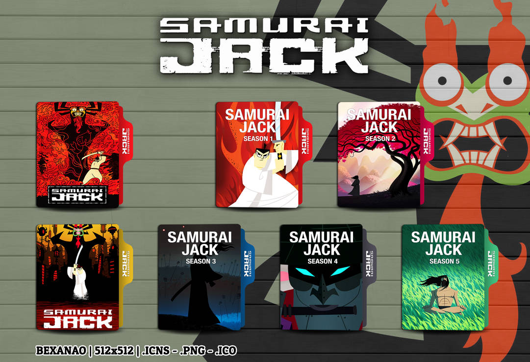 Samurai Jack (2001 - 2017) Folder Pack by BEXANAO on DeviantArt