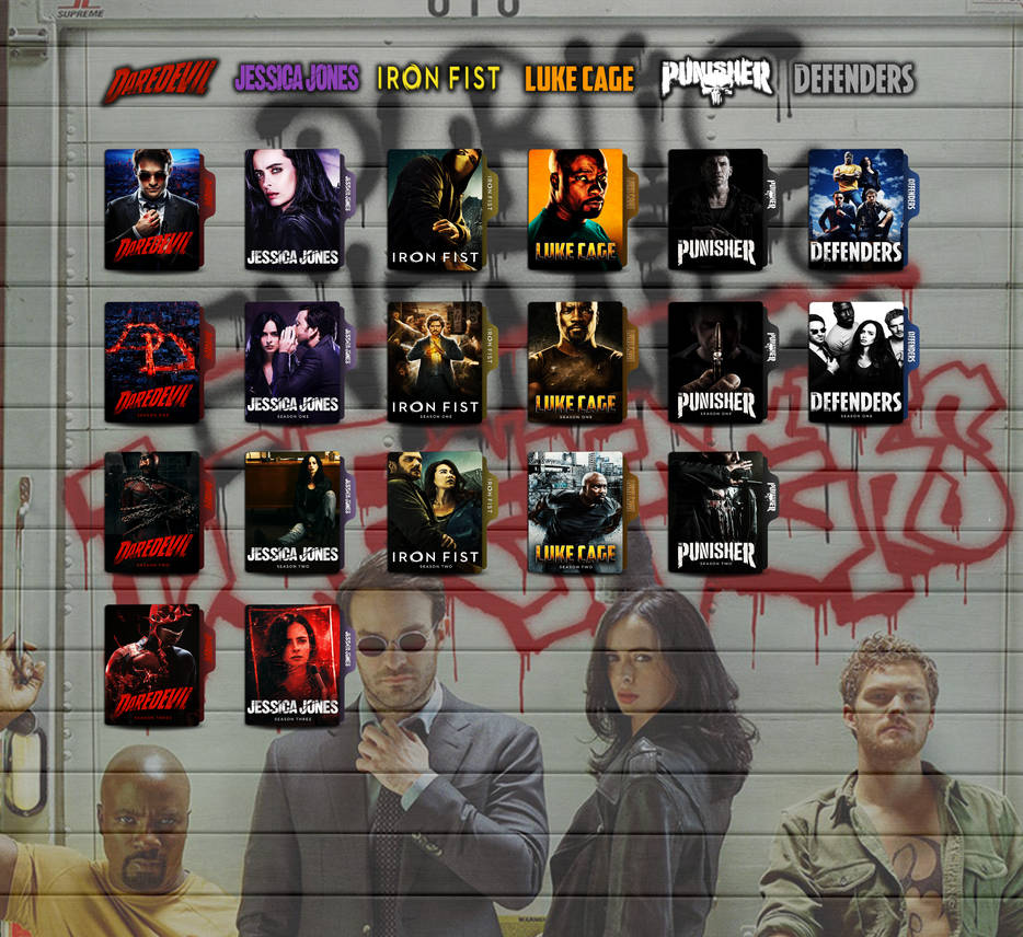Marvel's Netflix Series Pack by BEXANAO on DeviantArt