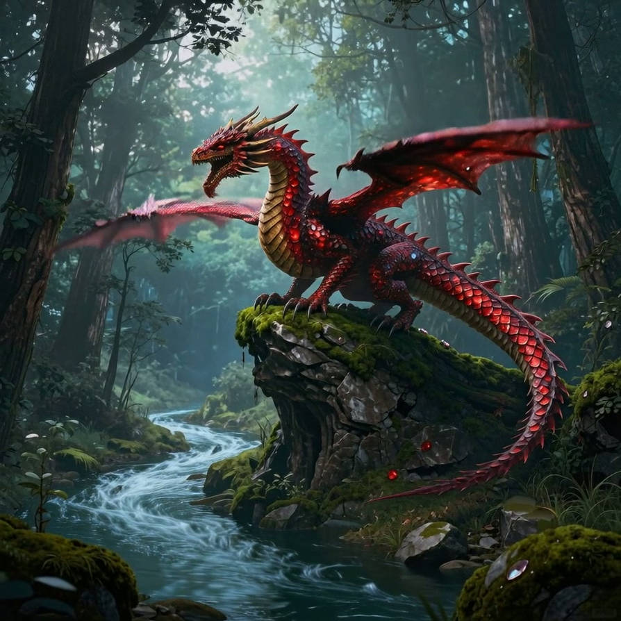 A Dragon Takes Flight by Ghoster50 on DeviantArt