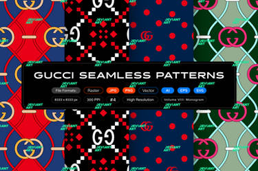 Gucci Seamless Patterns, Vol. 6: Stripe by itsfarahbakhsh on DeviantArt