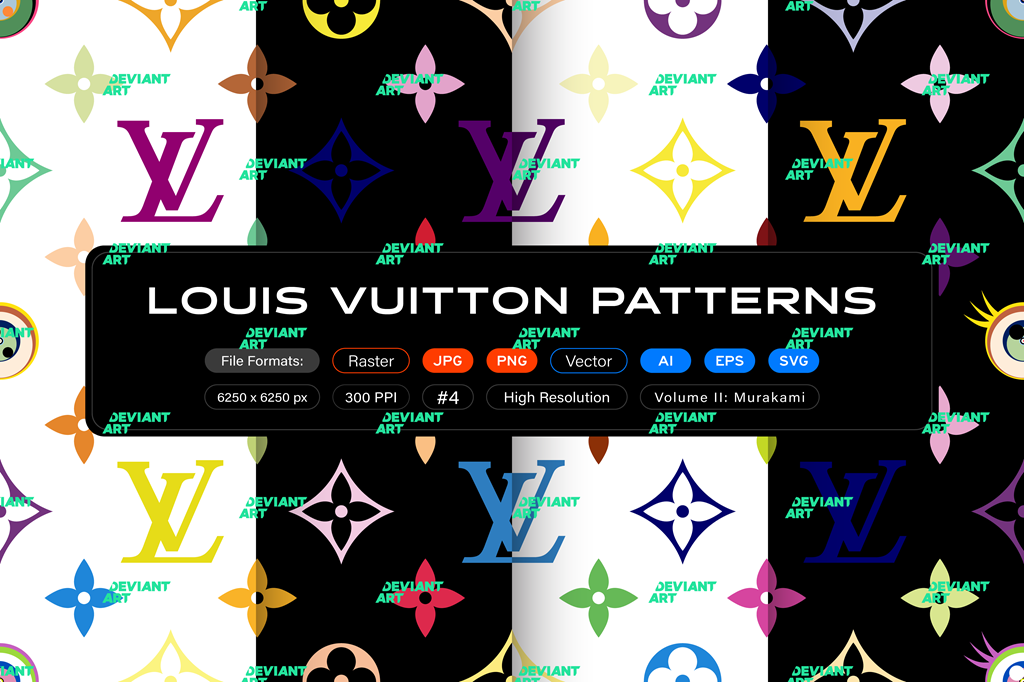 Louis Vuitton Patterns, Vol. 2: Murakami by itsfarahbakhsh on DeviantArt