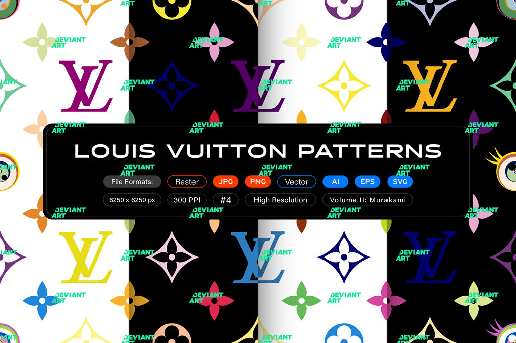 Louis Vuitton Patterns, Vol. 2: Murakami by FashionFairyland on DeviantArt