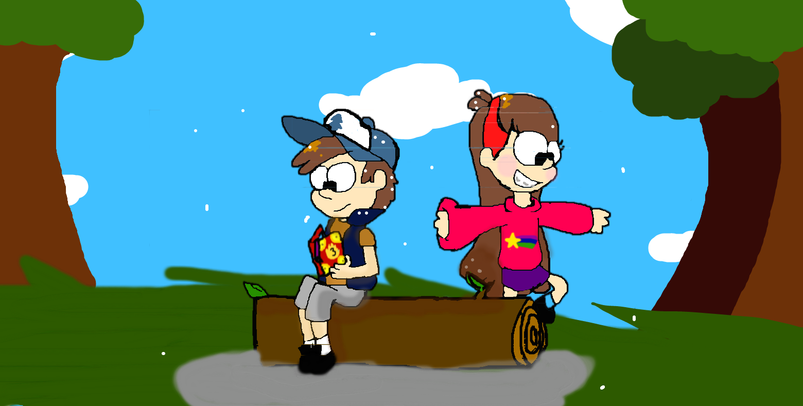 Dipper and Mabel by TwoWorstSisters on DeviantArt