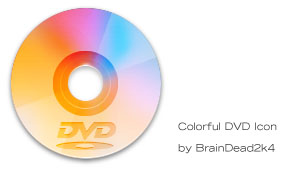 Colorful DVD Icon by BrainDead2k4 on DeviantArt