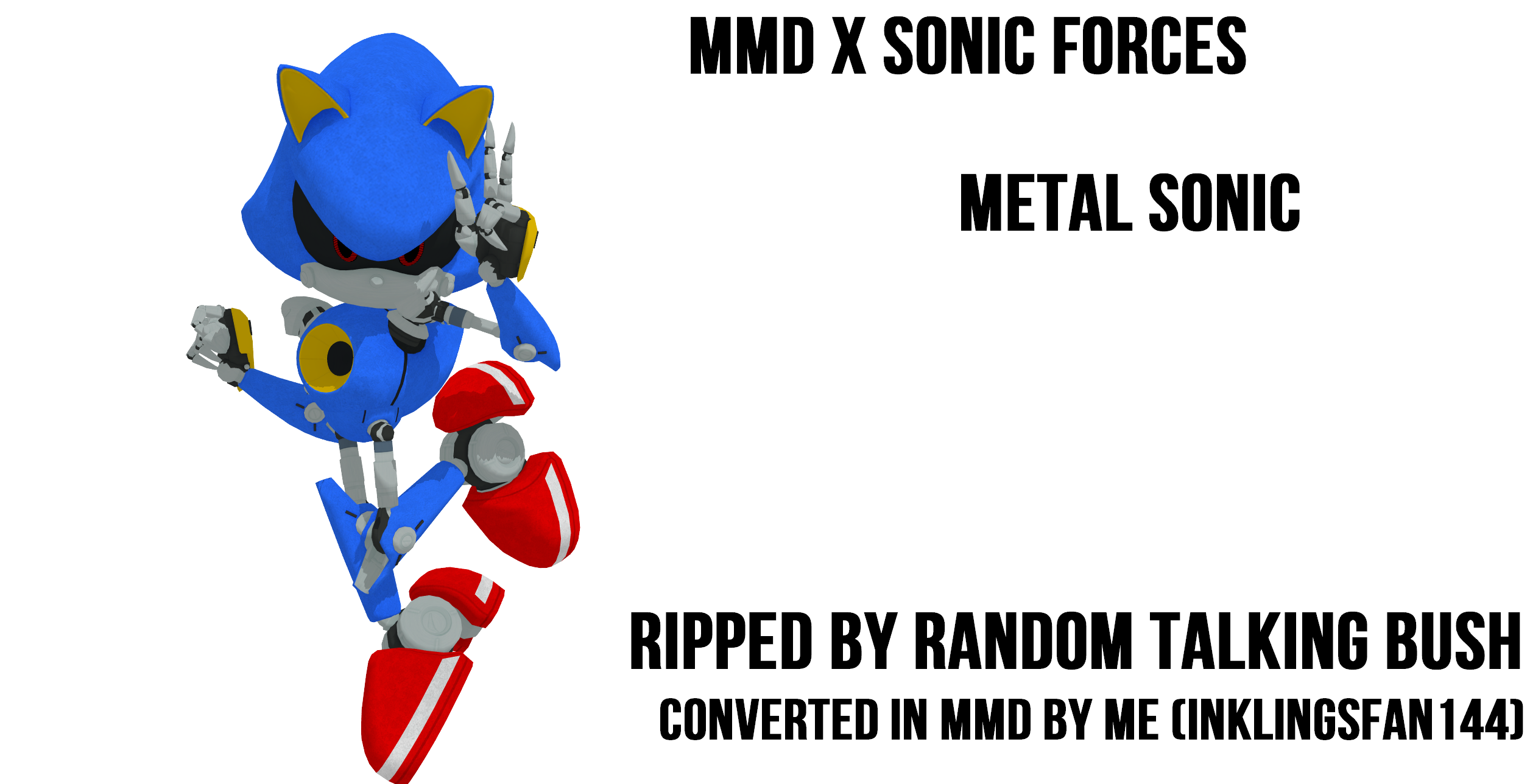 MMD x Sonic Forces Metal Sonic (Download) by InklingsFan144 on DeviantArt