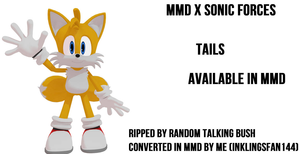 MMD x Sonic Forces Tails (Download) by InklingsFan144 on DeviantArt