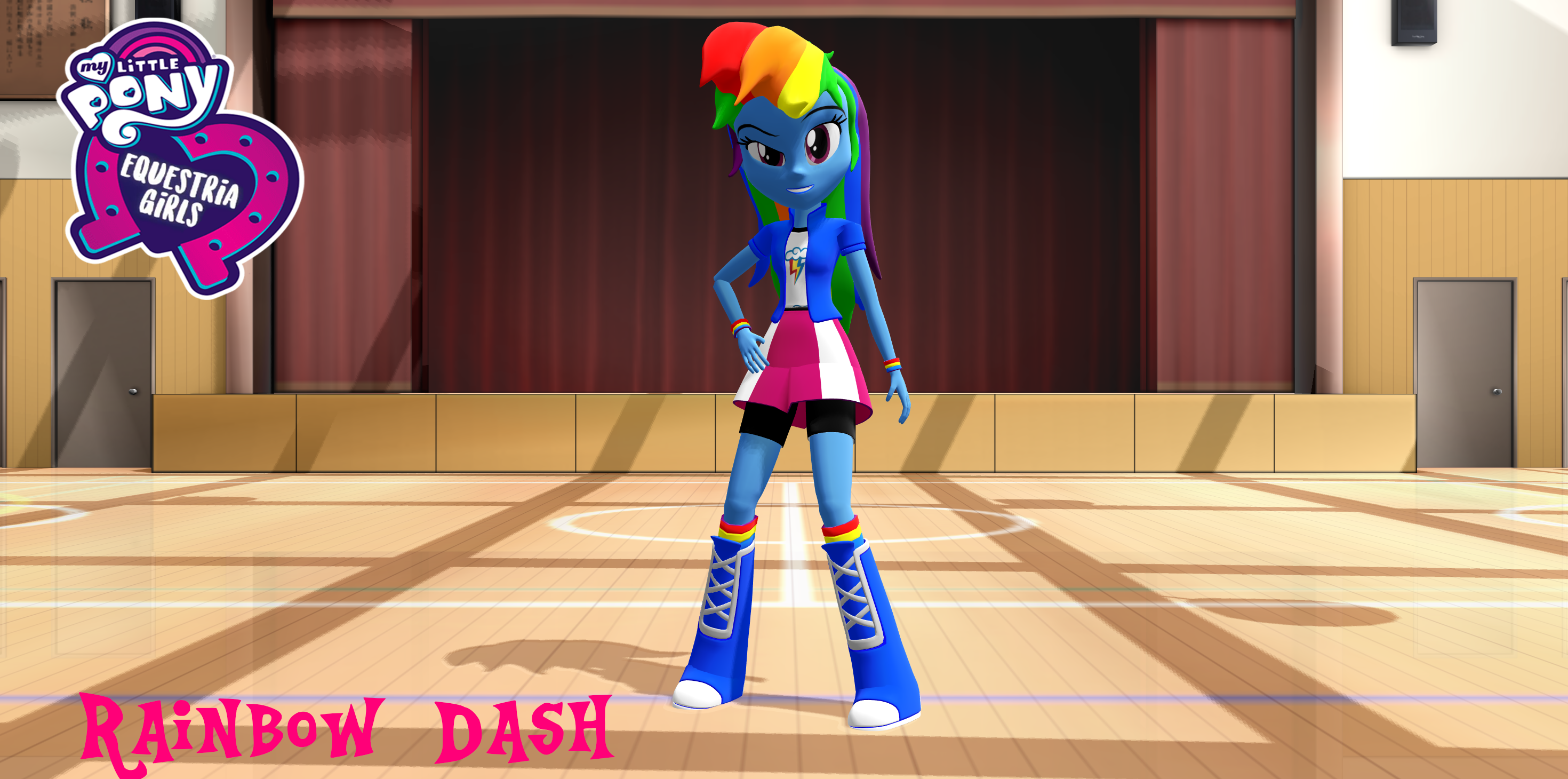 MMD Rainbow Dash (Download) by InklingsFan144 on DeviantArt