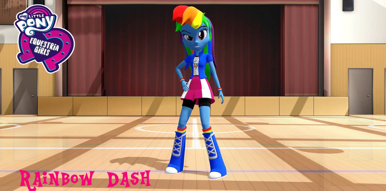 MMD Rainbow Dash (Download) by InklingsFan144 on DeviantArt