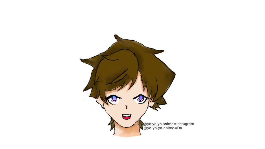 MY PART OF AN ART TRADE ON INSTAGRAM by yo-yo-yo-anime on DeviantArt