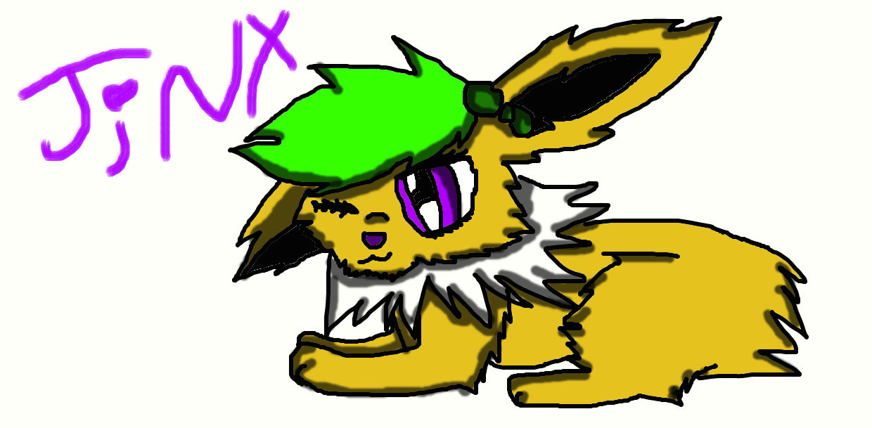 Jinx in Anime/Chibi by JiNXTheJolteon on DeviantArt