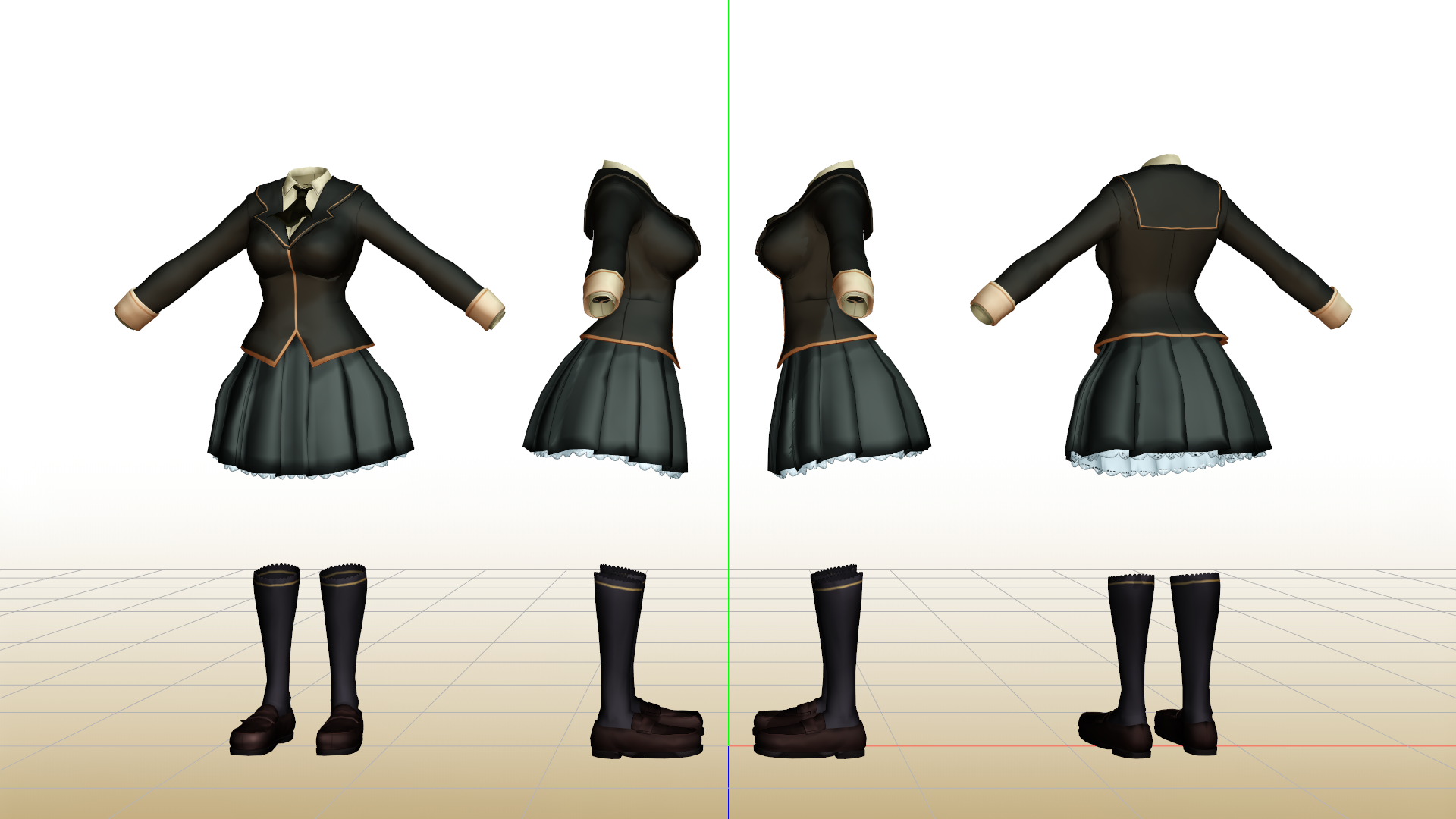 [Holidays DL 3] Sena's School Uniform by Maddoktor2 on DeviantArt