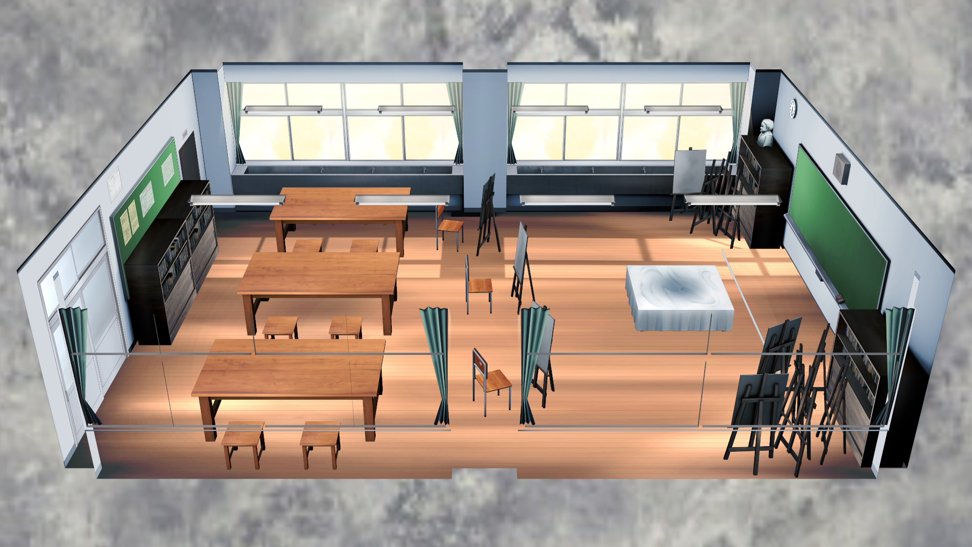 [DL] MMD Art Clubroom Stage by Maddoktor2 on DeviantArt