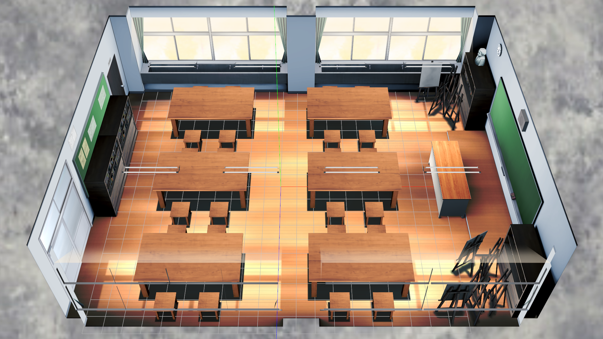 [DL] MMD School Crafts Room Stage by Maddoktor2 on DeviantArt