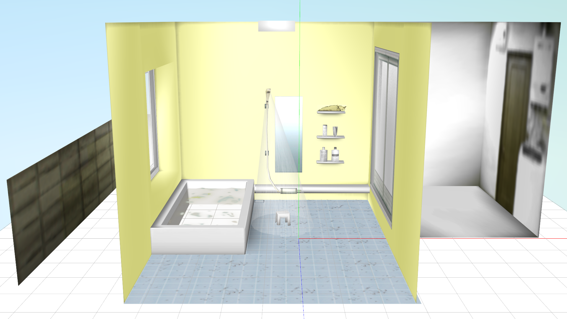 [DL] MMD Bath Stage by Maddoktor2 on DeviantArt