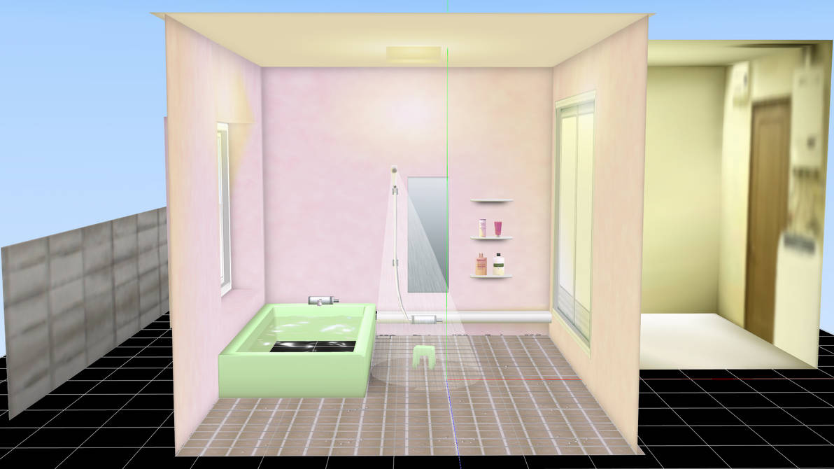 [600 Watchers Gift DL Pt.2!] MMD Bath2 Stage by Maddoktor2 on DeviantArt