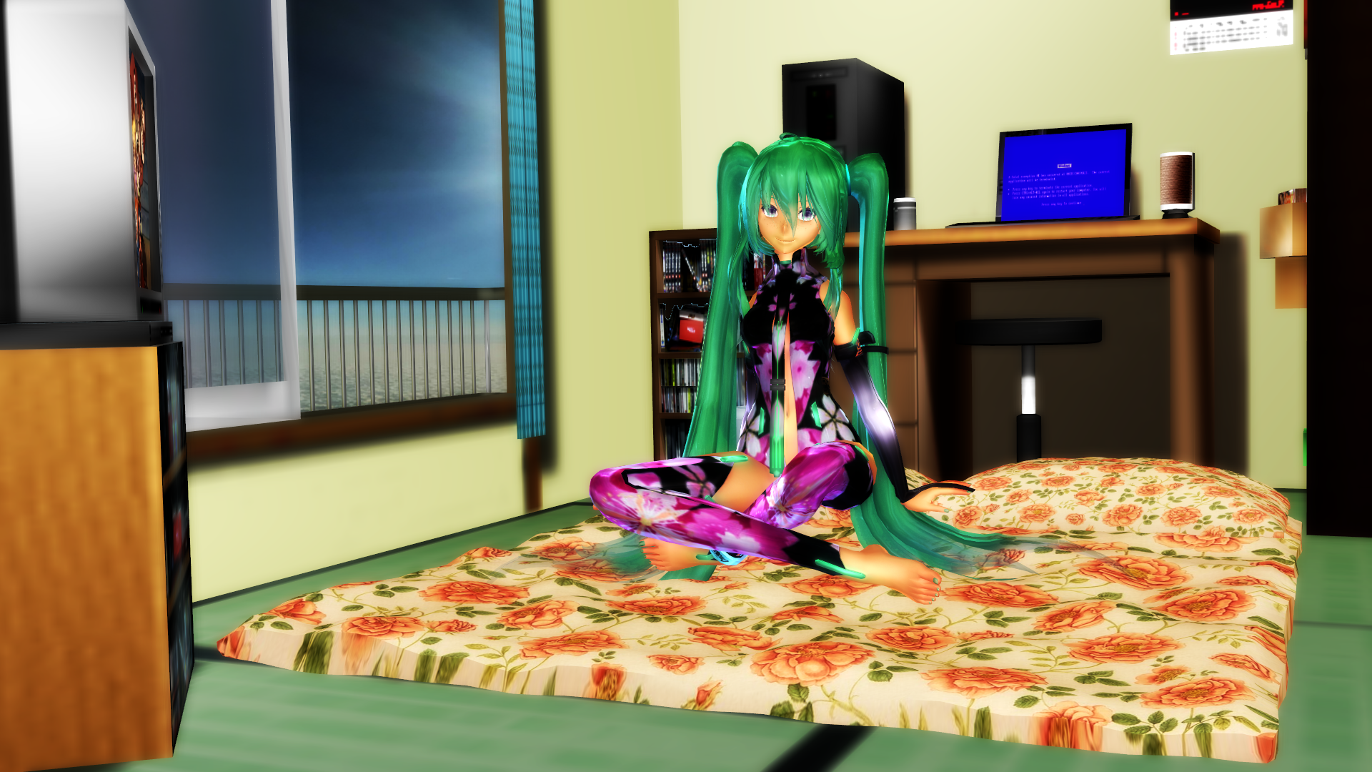 [DL] MMD Double Futon Set v2 by Maddoktor2 on DeviantArt