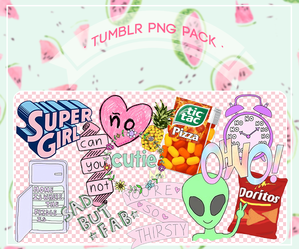 tumblr png pack by shinysnowflakes on DeviantArt