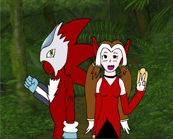 Digimon in the Woods by Kazo-the-Hedgehog on DeviantArt