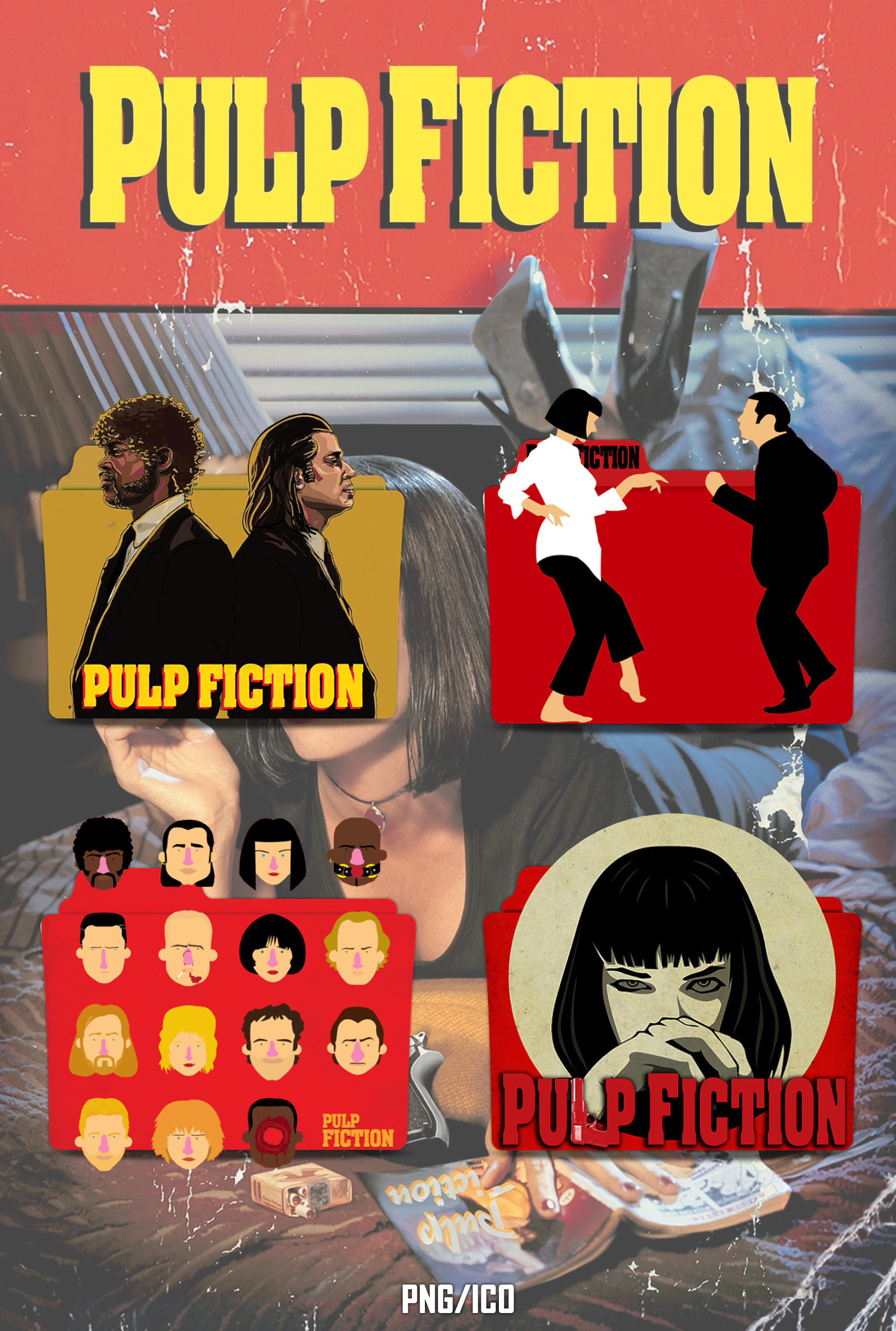 Pulp Fiction (1994) by KVN77188 on DeviantArt