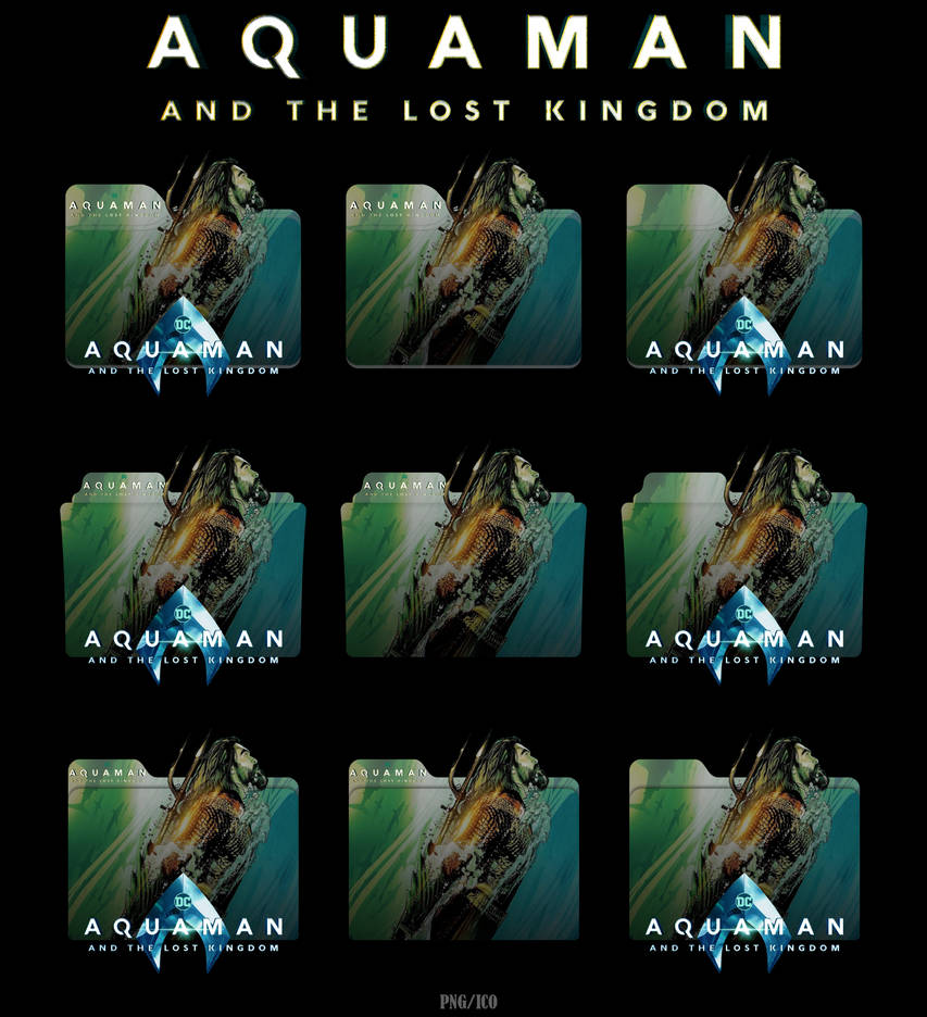 Aquaman and the Lost Kingdom (2023) folder icon by KVN77188 on DeviantArt