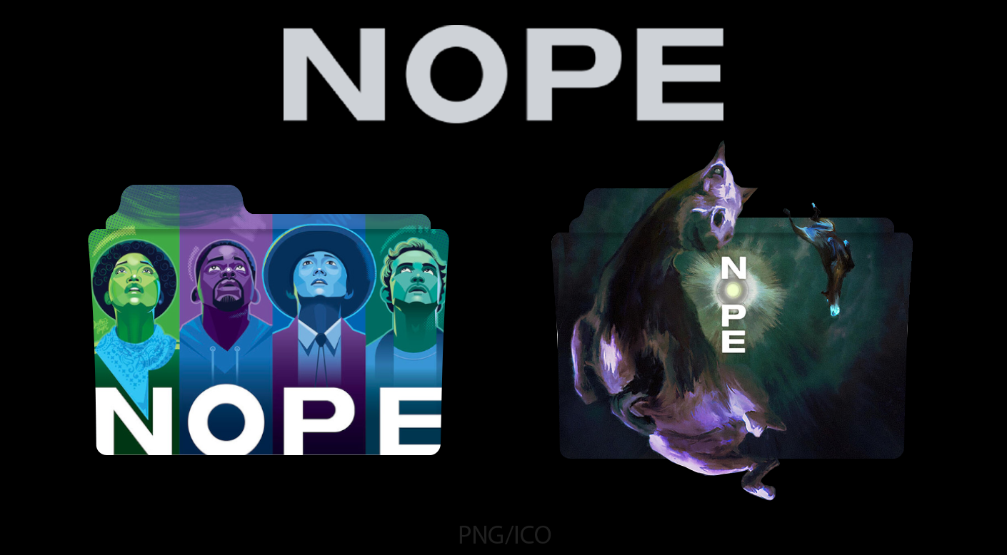 Nope (2022) movie folder icon by KVN77188 on DeviantArt