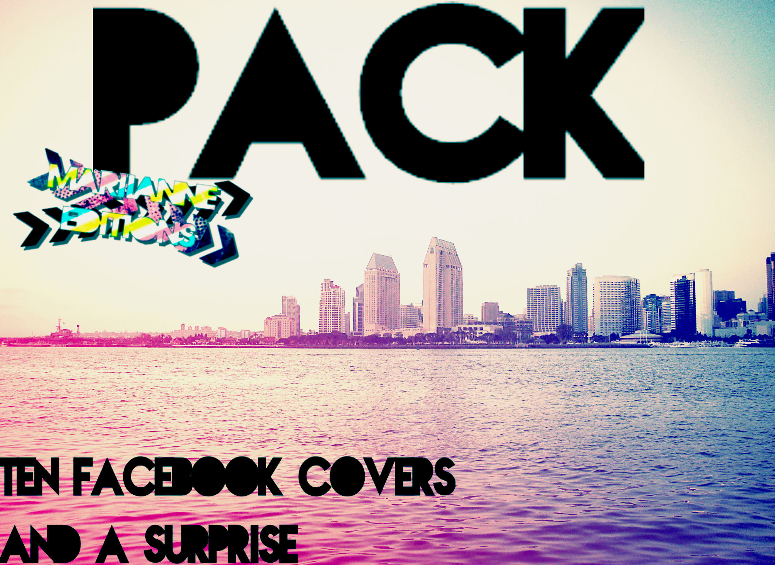 Facebook Covers+Surprise~ -Pack. by MariianneEditions on DeviantArt