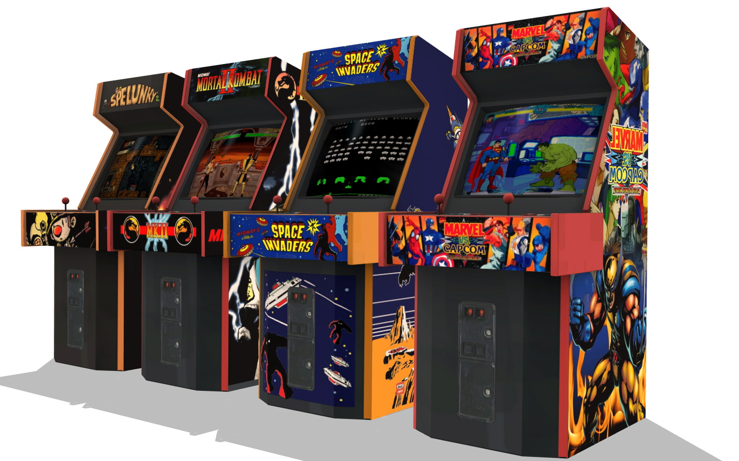 Arcade machine by 32Rabbit on DeviantArt