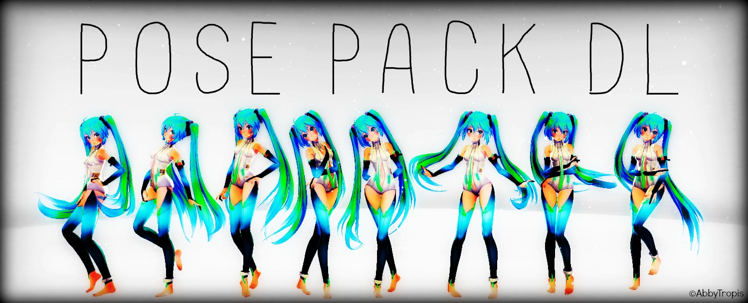 Pose Pack DL : . by AbbyTropis on DeviantArt