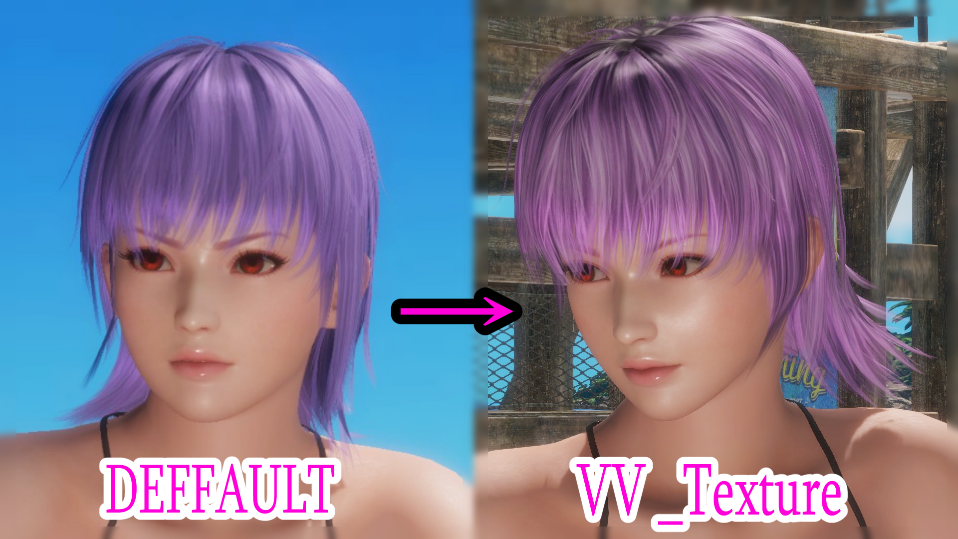 [DL] Doa6 AYANE Mod near vv Face+Hair by Honey-Gold on DeviantArt